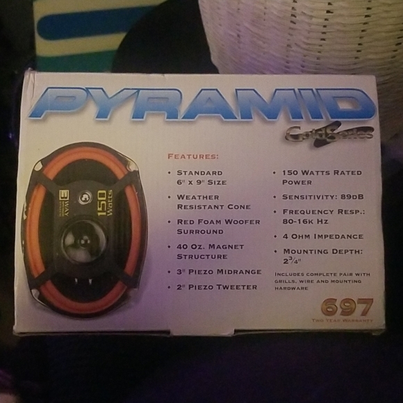 Car Audio, Video & GPS | Pyramid 6x9 15 Watt Power Speakers | Poshmark